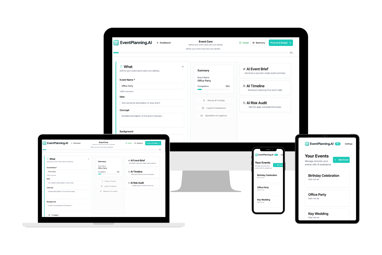 EventPlanning.AI | Smart Event Management Software – Plan, organize, and manage events 10x ...